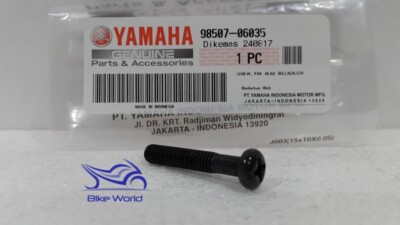 Genuine Parts Yamaha RX-King RXK RX 135 Crankcase Screw Pan Head 98507 ...