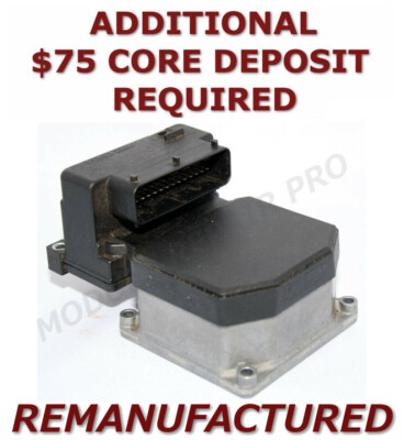 REMAN 95 96 97 98 99 00 01 Audi A4 ABS Pump Control Module 0273004285 ...