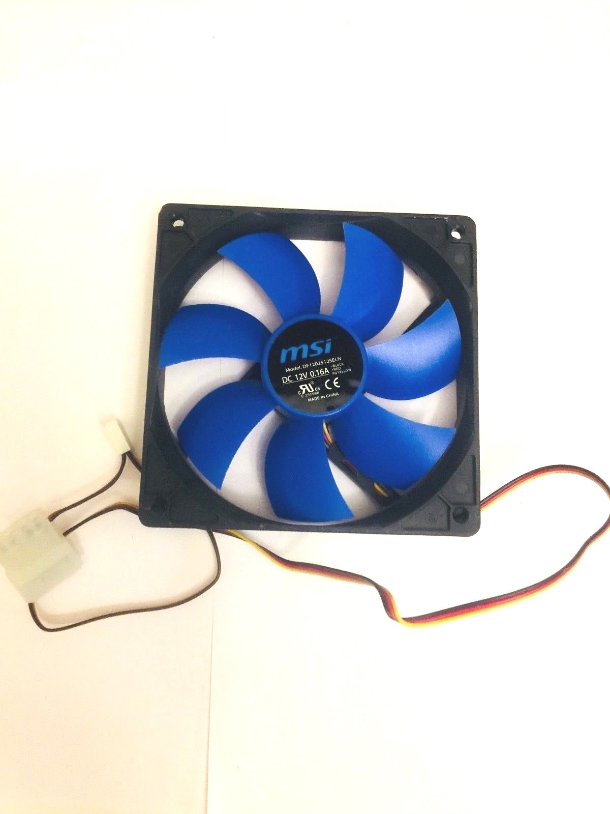 MSi Fan Model DF1202512SELN Computer Tower Fan | eBay
