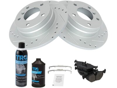 For 1992-1997 BMW 318is Brake Pad and Rotor Kit Rear 62319HVSF 1993 ...