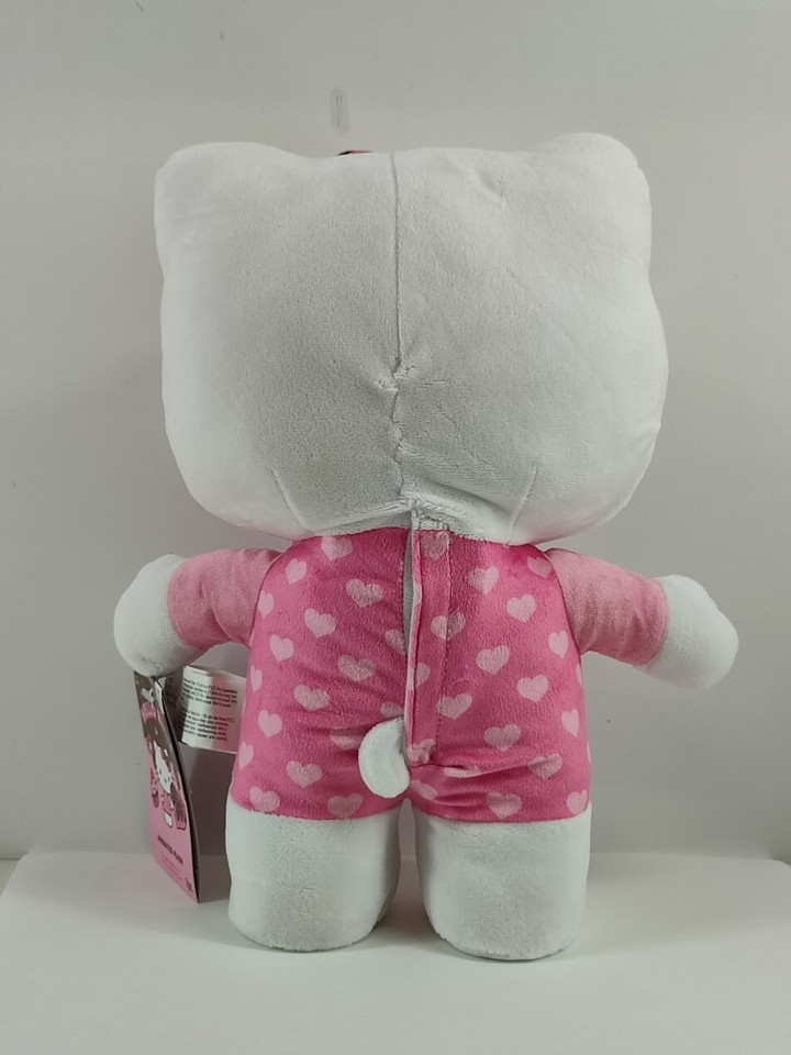 Hello Kitty Valentines Happy Shuffle Animated Plush Side Stepper Pink ...
