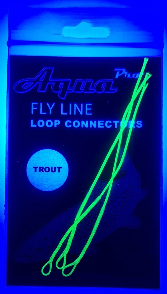 AquaPro Braided Leader Loops Fly Fishing Line Connectors Trout Salmon ...