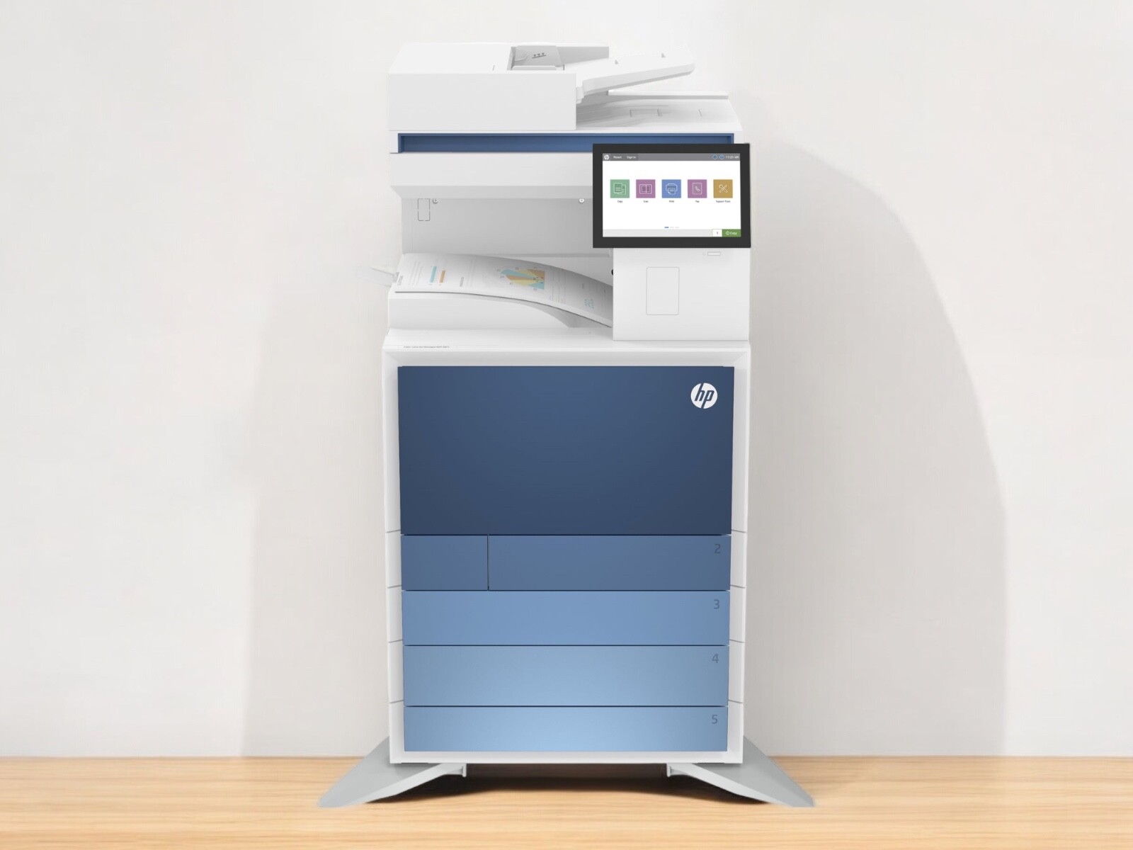 HP Color LaserJet Flow MFP E877z, 5QK08A#BGJ | eBay