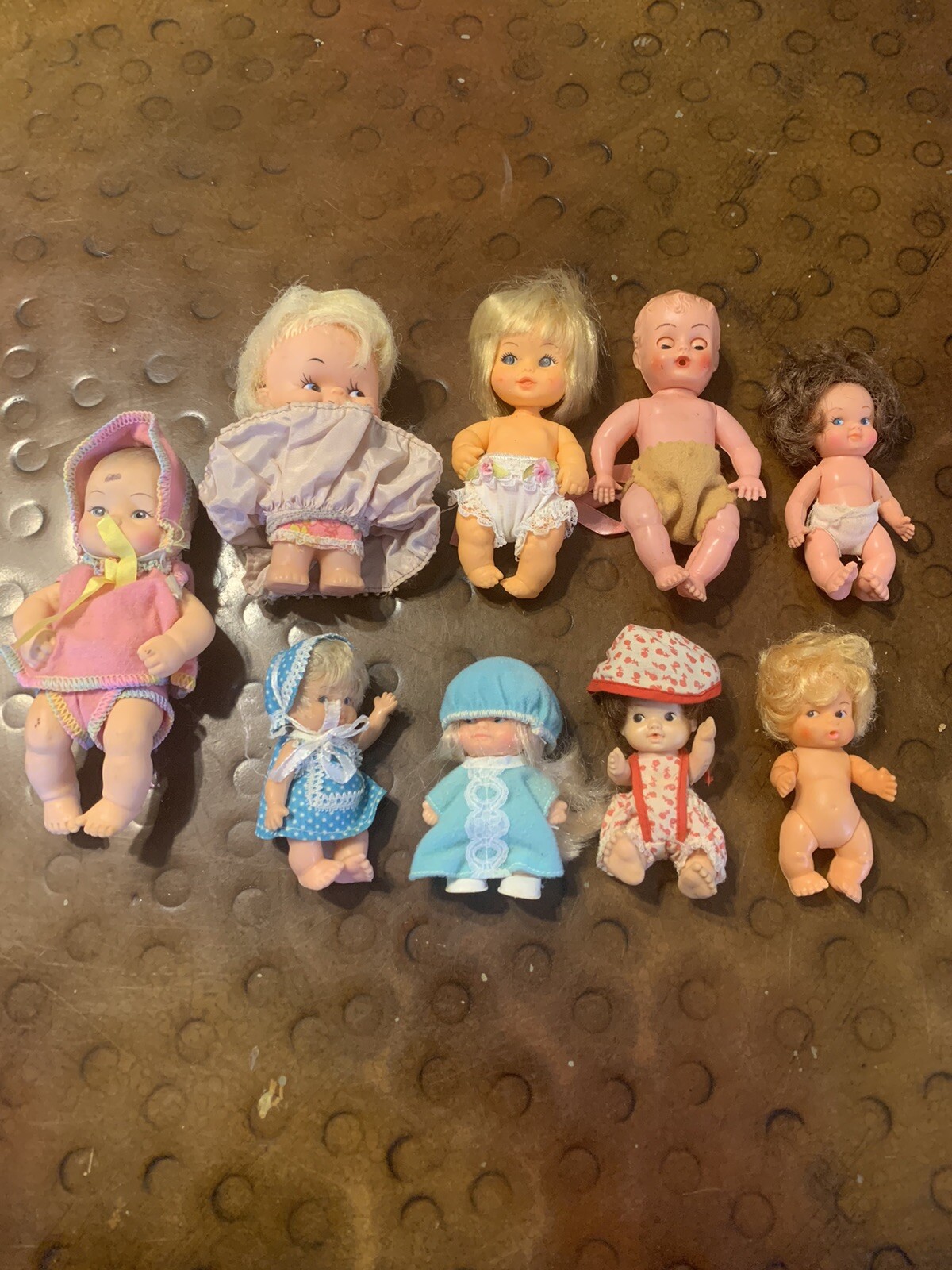 Vintage 60's Dolls Pee Wee Celluoid Uneeda Hong Kong Mini Dolls lot | eBay