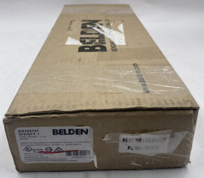 BELDEN AX103121 182051 BLACK 48-PORT 1U KEYCONNECT PATCH PANEL | eBay