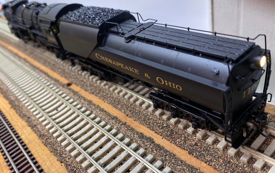 Broadway Limited 7598 HO Scale C&O K-2 Mikado #1194 Tender Sound DC DCC ...