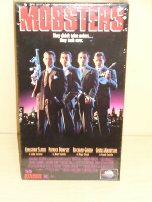 Mobsters (VHS 1992) - New & Sealed! 96898112932| eBay