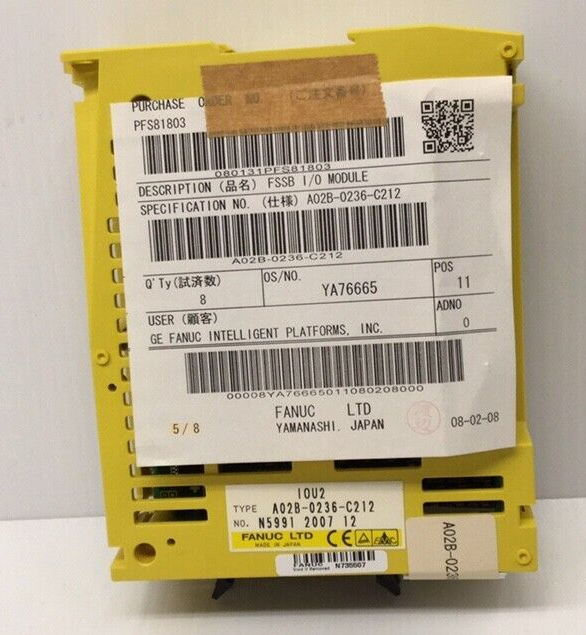 Fanuc A02B-0236-C212 FSSB I/O Module A02B0236C212 | eBay