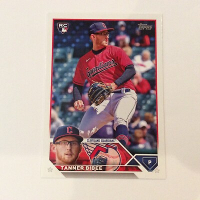 2023 Topps Update US168 Tanner Bible RC Cleveland Guardians | eBay