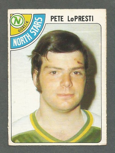 1978-79 O-Pee-Chee OPC Hockey Pete LoPresti #230 Goalie North Stars EX ...