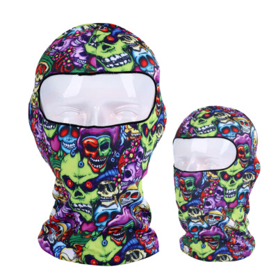 3D Printed Cooling Balaclava UV Protection Face Mask Ski Sun Hood for ...