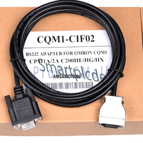 NEW OMRON CQM1-CIF02 CQM1CIF02 PLC Programming COMMUNICATION CABLE~ | eBay