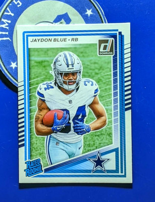 Jaydon Blue * 2025 Panini Donruss* Base RATED ROOKIE #308-Cowboys | eBay