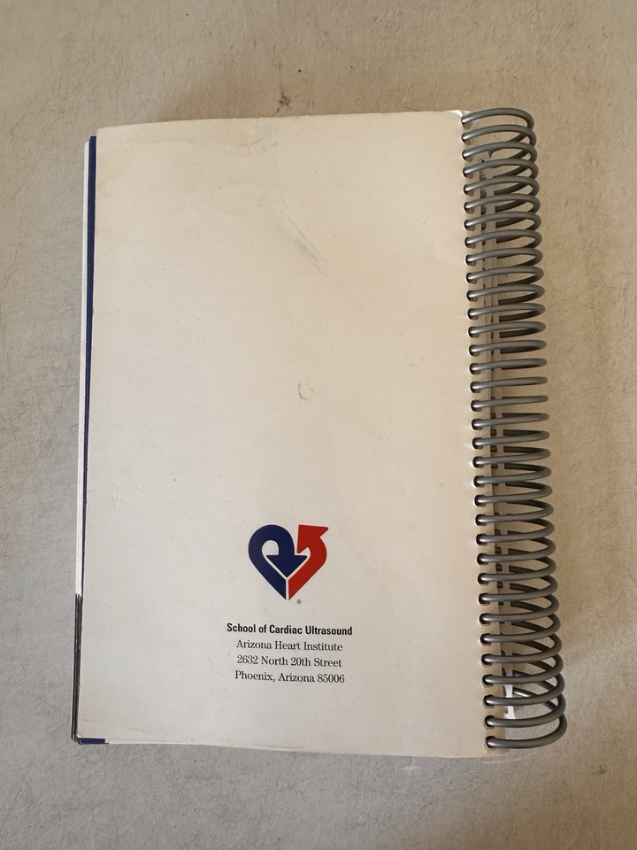 The Echocardiographer's Pocket Reference Third Edition Terry Reynolds ...