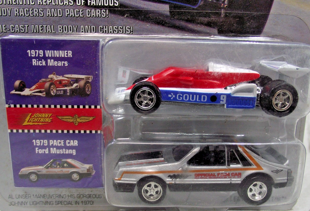 Johnny Lightning Indianapolis 500 Collection 2 Pack Rick Mears 1979 ...