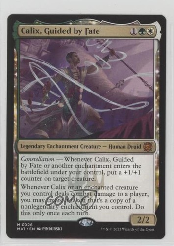 Calix Guided by Fate Magic: March of the Machine: The Aftermath (MAT ...