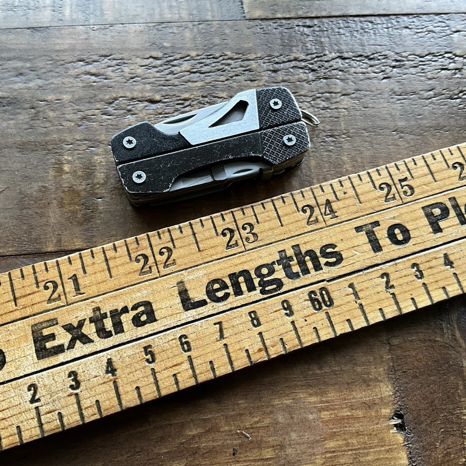 Gerber Vise Mini Multi-Plier Black Silver EDC Survival Tool | eBay