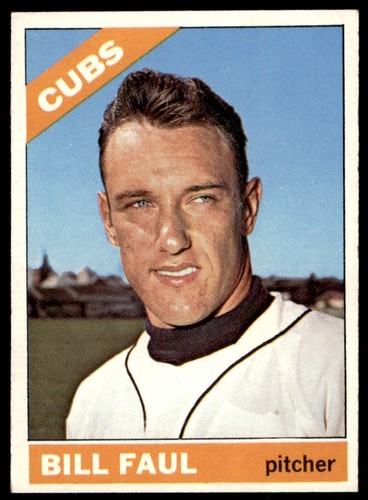 1966 TOPPS BILL FAUL CHICAGO CUBS #322 EX | eBay