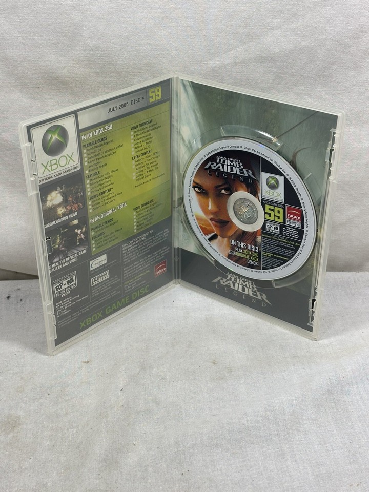 Xbox Magazine Game Demo Disc #59 6 Demos For Original Xbox & Xbox 360 ...