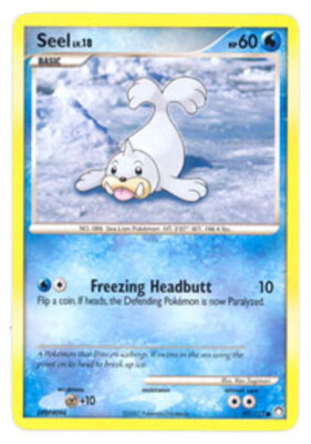 Pokemon - Seel - 97/123 - Common - Mysterious Treasures - NM | eBay
