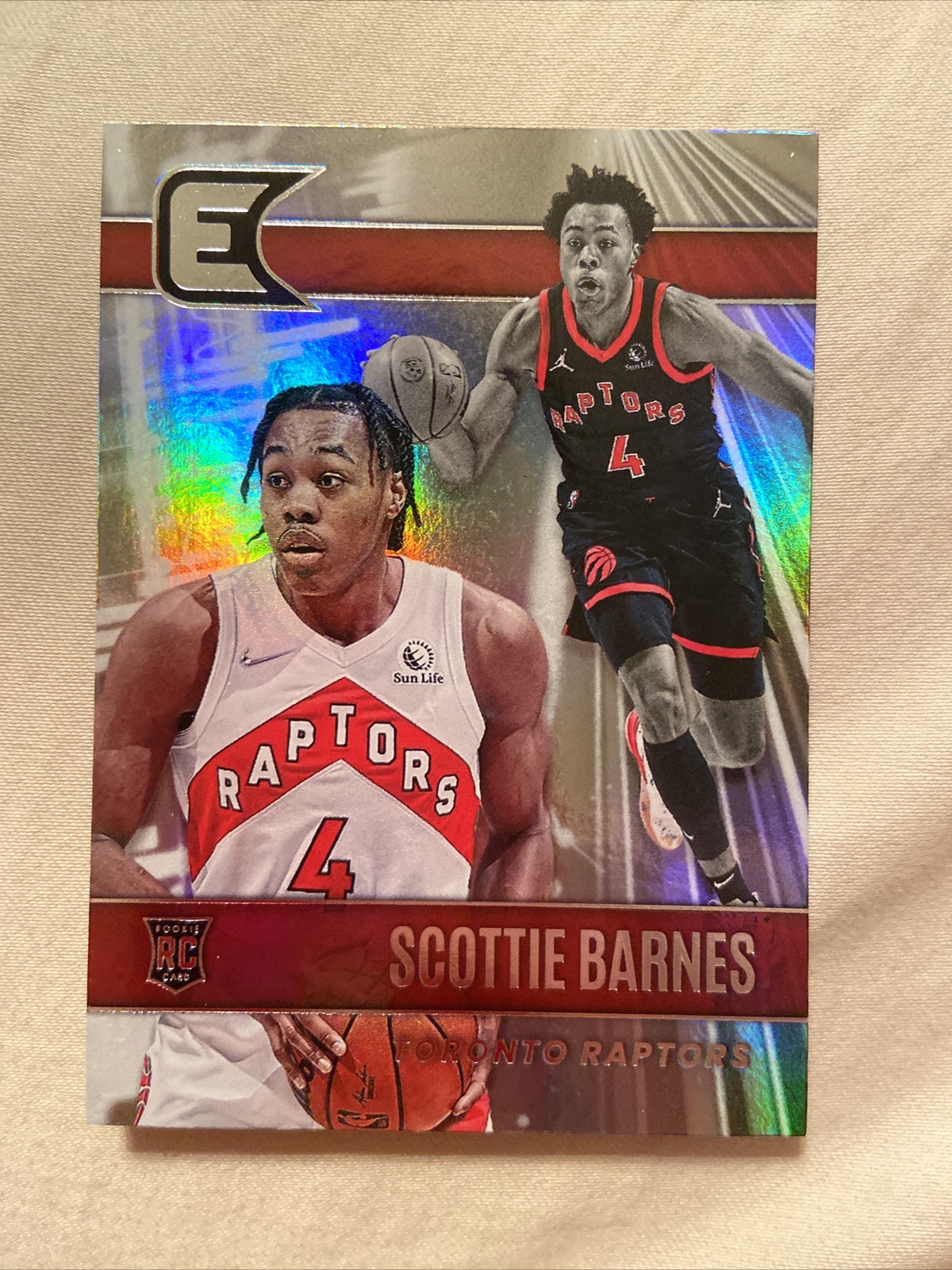 Scottie Barnes #332 Essentials Rookie Card 2021-22 Panini Chronicles ...
