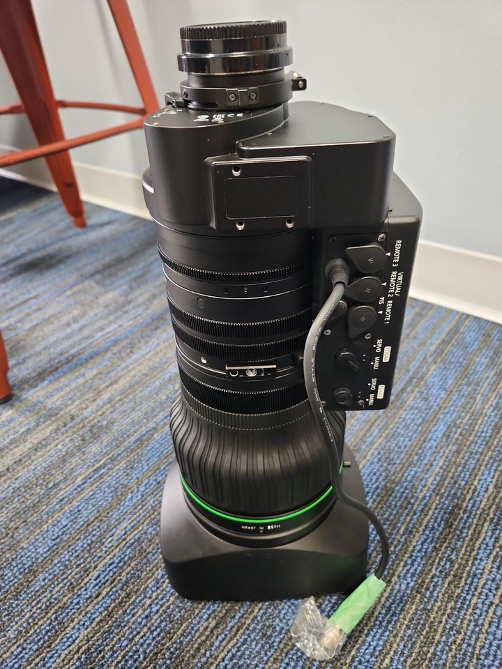 Canon CJ45x9.7B IASE-V UHD 4K Lens DEMO from Canon **A+** B4 mount ...