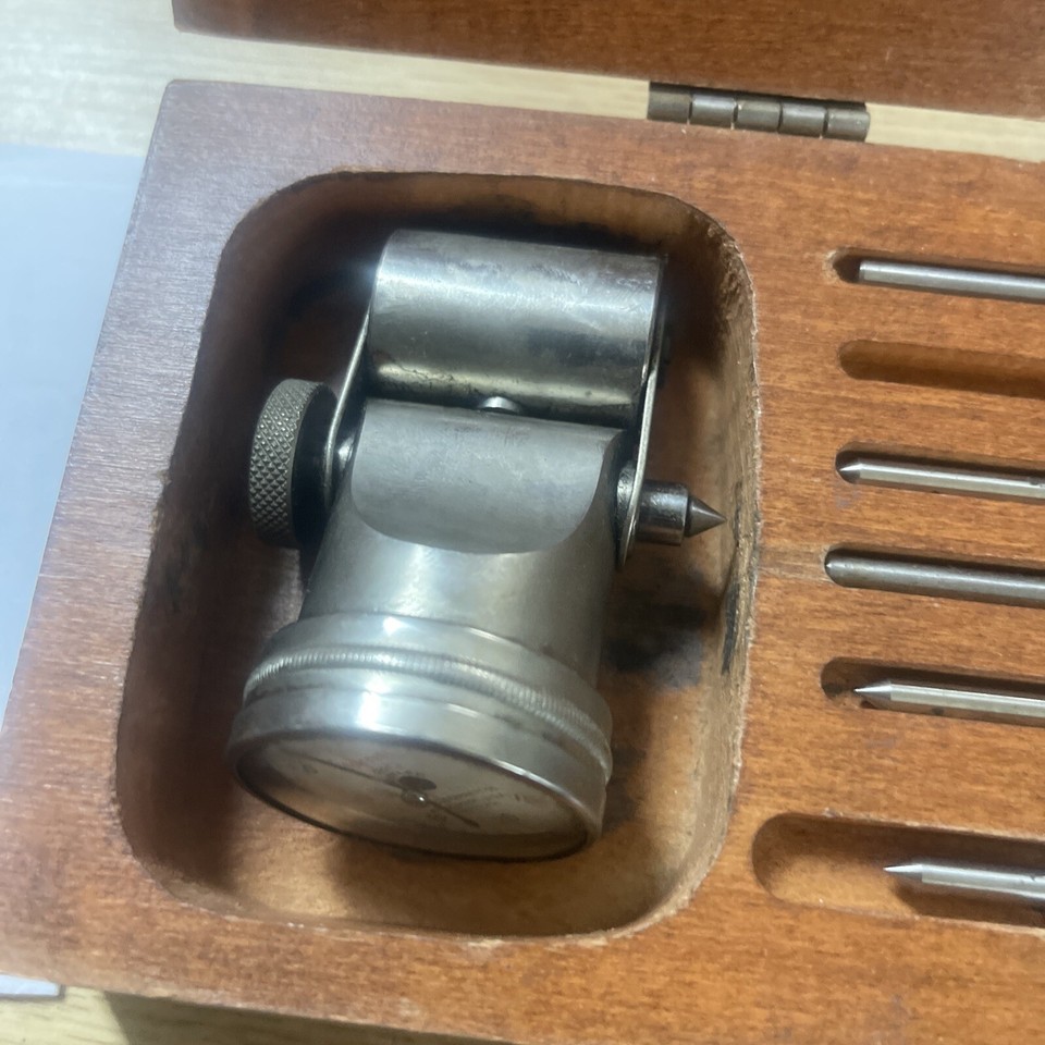 Starrett 696B Crankshaft Distortion Dial Strain Gage Set. Missing 5 ...