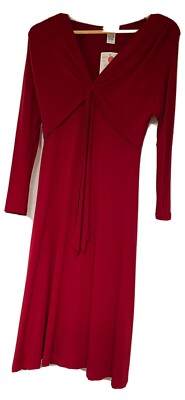 Doncaster NWT Red Knit Dress Size XS | eBay