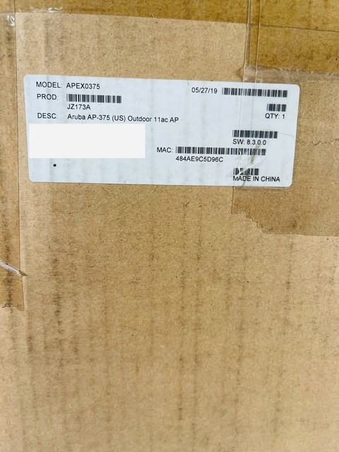 HPE Aruba AP-375 (US) Wireless Access Point for sale online | eBay