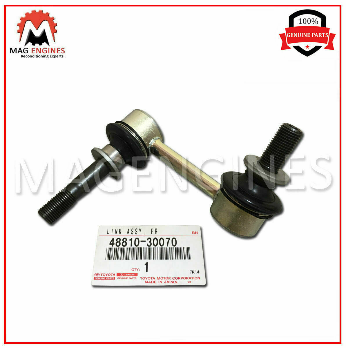 48810-30070 & 48820-30090 GENUINE OEM LINK ASSY, FRONT STABILIZER, LH ...