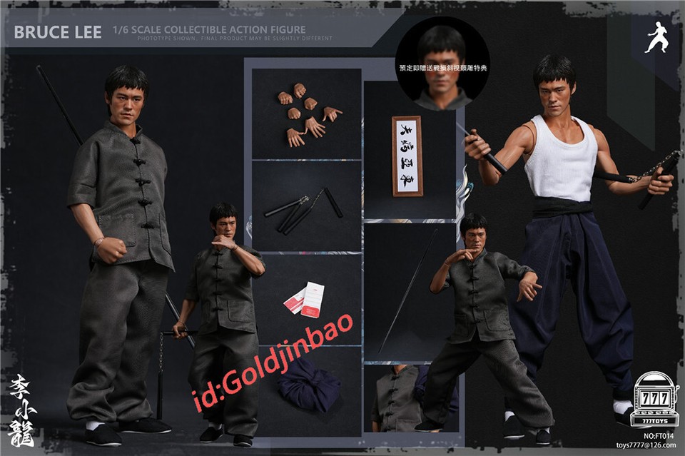 777TOYS Bruce Lee Action Figure Model 1/6 Scale Collection In Stock | eBay