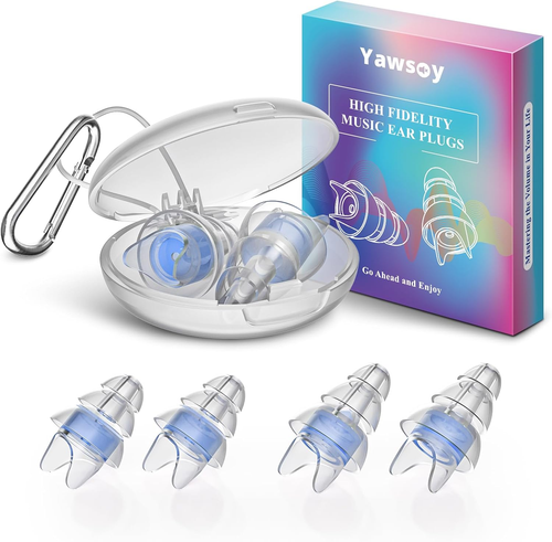 Concert Ear Plugs,3 Pairs Ear Plugs for Concerts Loud Music,High ...