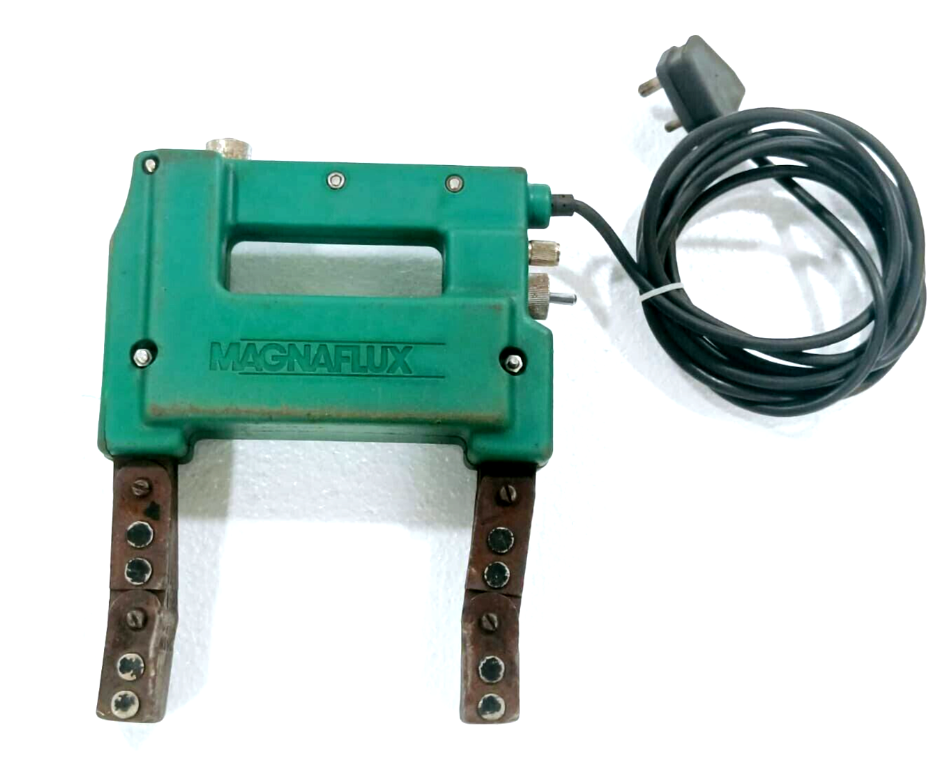 MAGNAFLUX Y-7 AC/DC MAGNETIC PARTICLE TESTING EQUIPMENT YOKE 220V ...