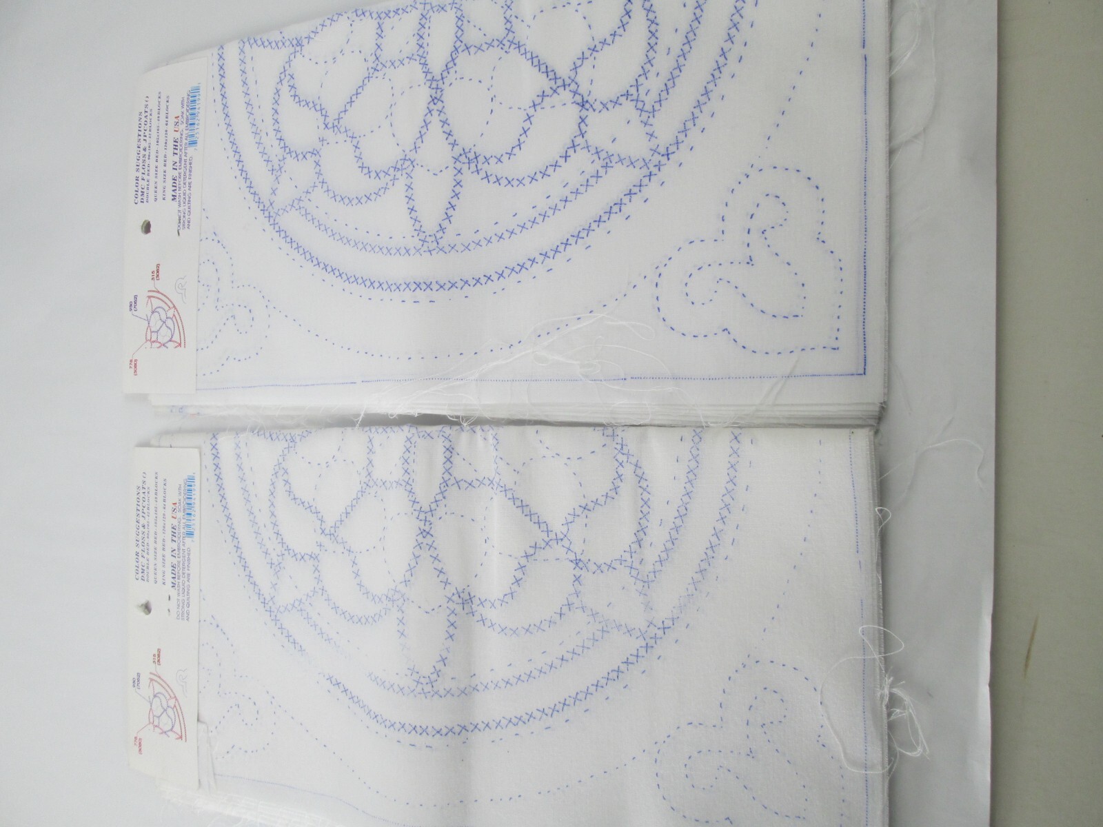 12 NEW Quilt Blocks Nojae of Fairway Needlecraft Co 15 by 15 inch ...