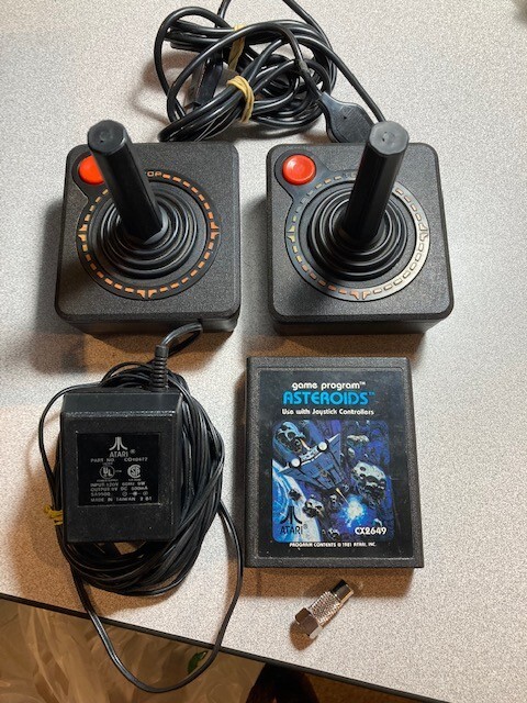 #88 - Atari CX2600 (Tested 6-Switch) w/2 Joysticks, Paddles, Atari ...