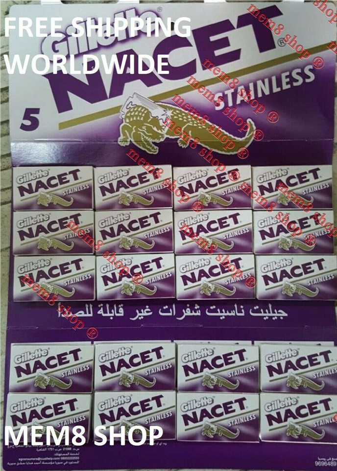 1000X Gillette NACET Double Edge Razor made in made in russia & Free ...
