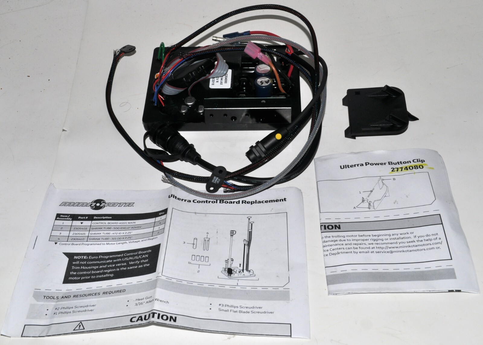 OEM Minn Kota Ulterra Control Board Part# 2774080 | eBay