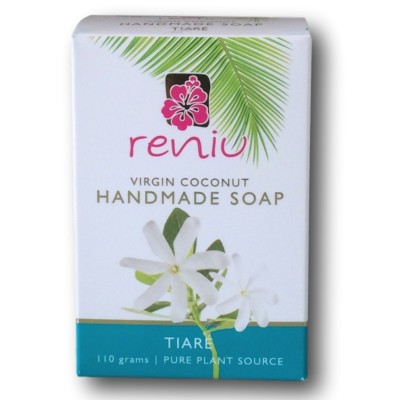 RENIU Handmade Coconut Soap TIARE (Gardenia) Infusion by PURE FIJI ...