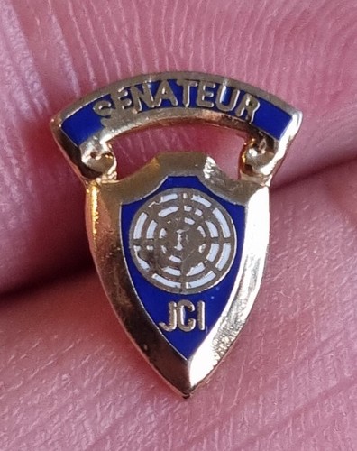 SENATEUR JCI PIN'S RARE, COLLECTION, VINTAGE COLLECTOR | eBay