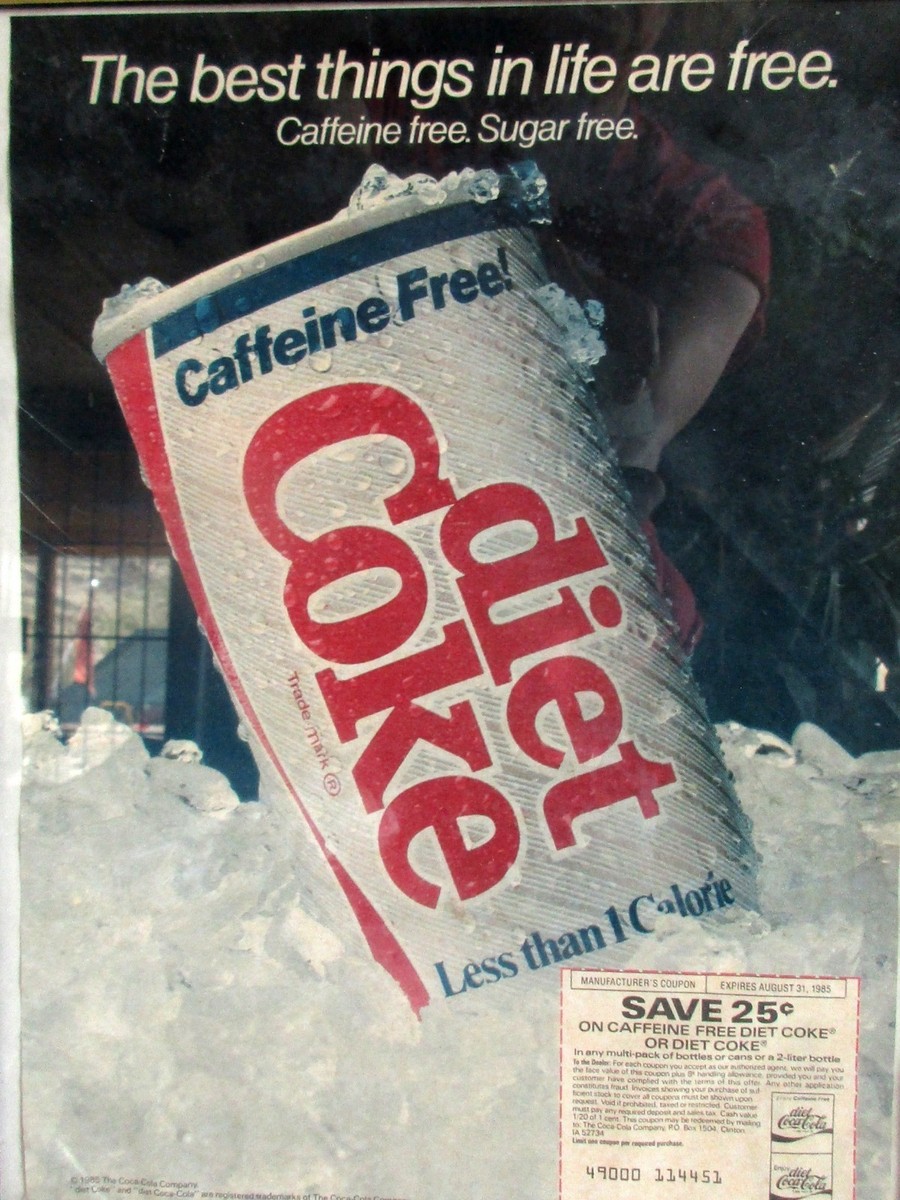 Diet Coke Magazine Ad