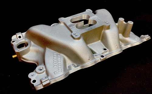 Blue Thunder 429 Cobra Jet Shelby Design Ford 4 Barrel Intake Manifold ...