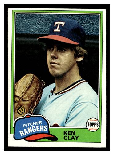 1981 Topps #305 Ken Clay | eBay