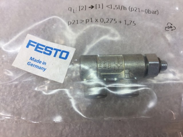 1pcs Festo 530029 Non-return Valve Model Hgl-m5-b for sale online | eBay