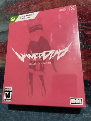 Wanted: Dead COLLECTOR'S Edition (Xbox One Series X) NEW Great Game ...