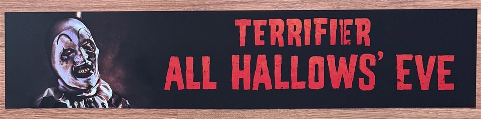 📽 Terrifier / All Hallows' Eve (2013) - Movie Theater Mylar / Poster ...