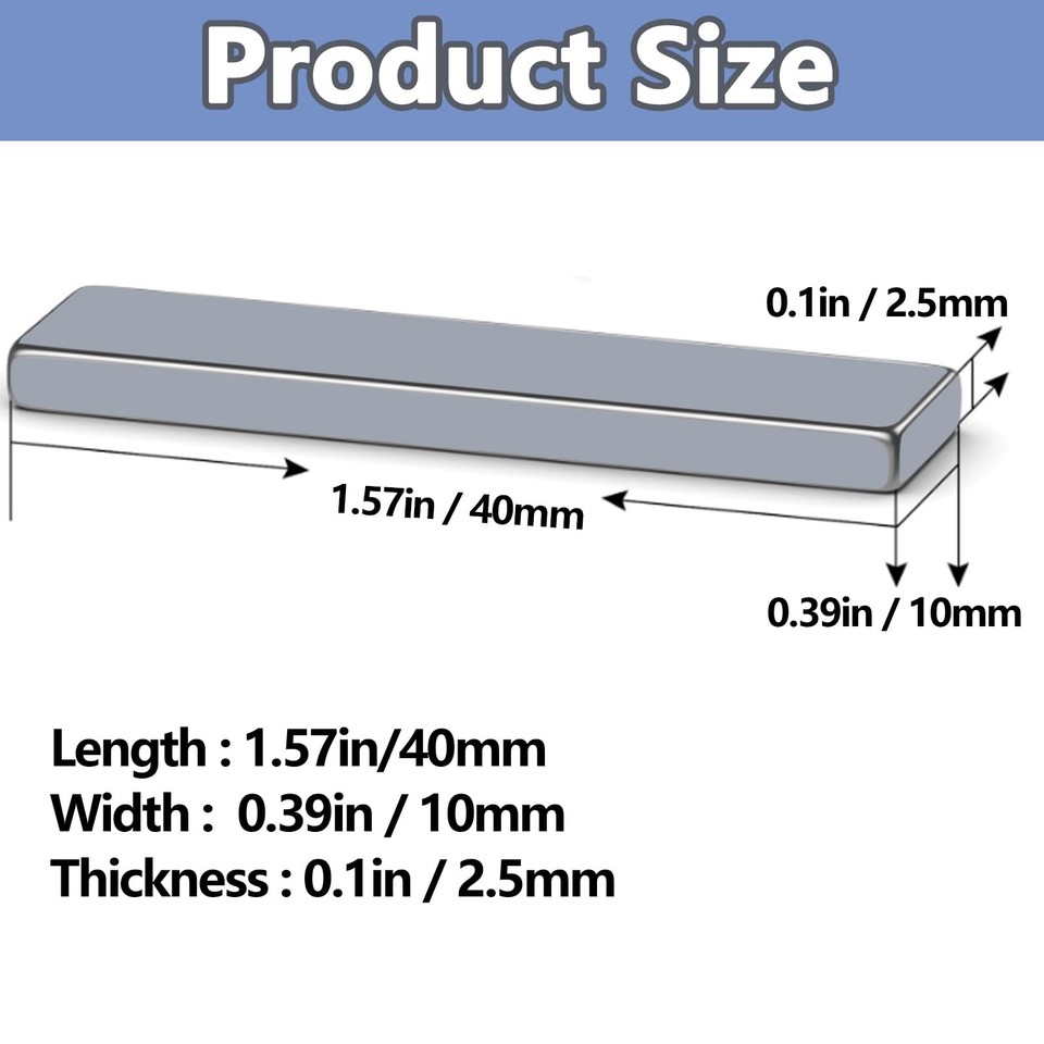 Strong Neodymium Bar Magnets,Heavy Duty Rare Earth Neodymium Magnet ...