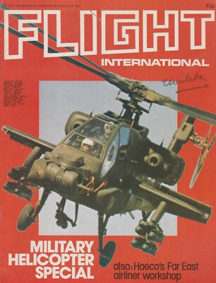 Flight International (16 Aug 1980) Helicopter Special, Haeco MRO, Mi-24 Hind | eBay