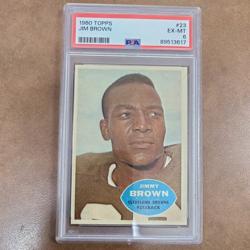 1960 Topps - #23 Jim Brown Psa 6 | eBay