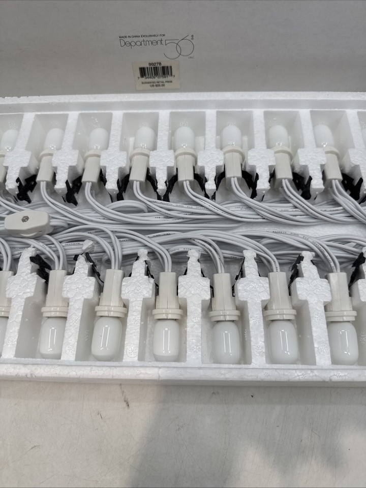 Dept 56 Christmas Village & Accessories Lighting System 20-socket light ...