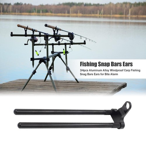 Windproof Stick Connect with Bite Alarm Carp Fishing Accessories (Black ...